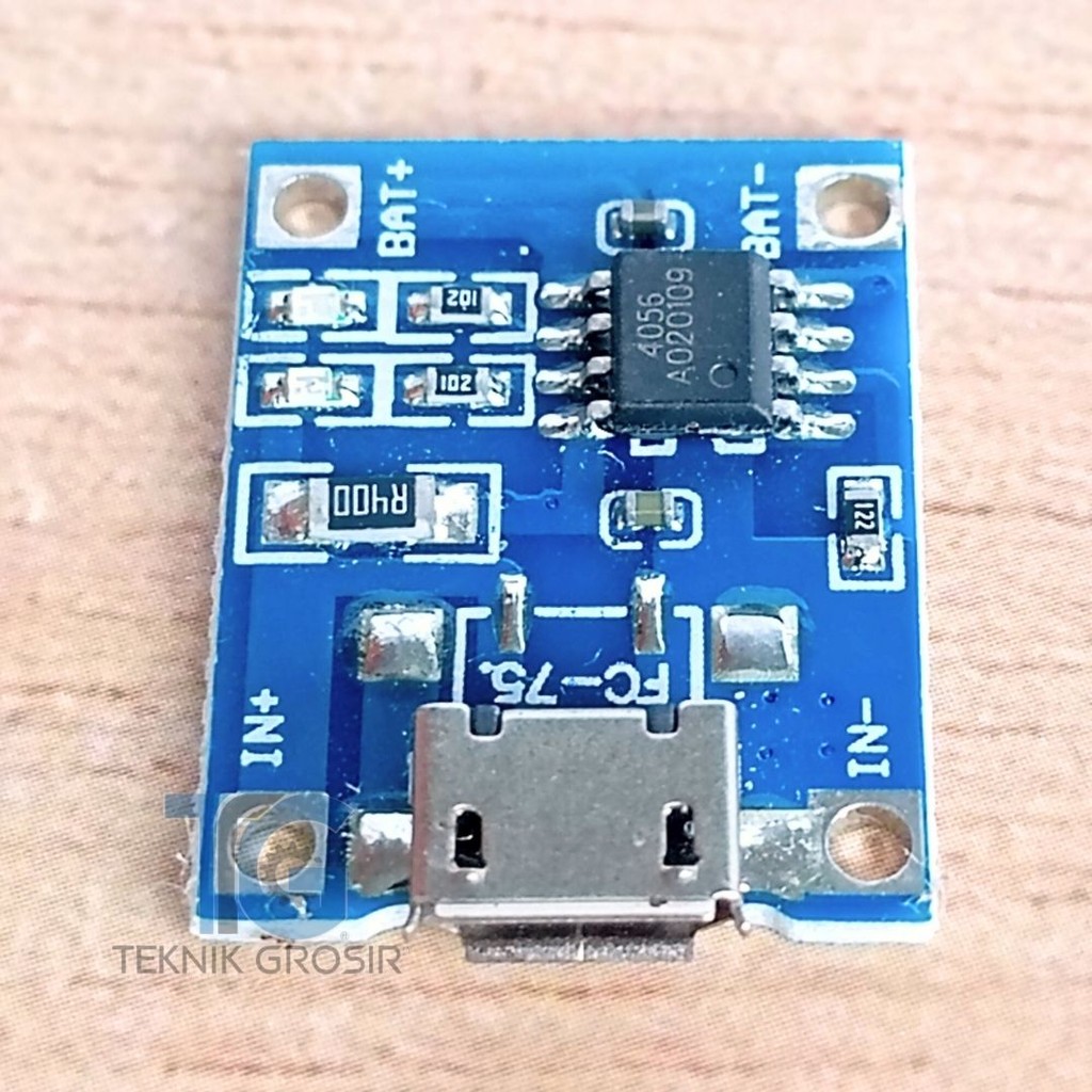 Jual Modul TP4056 Cas Baterai | Charger 5V 1A Li-ion 18650 Micro USB ...