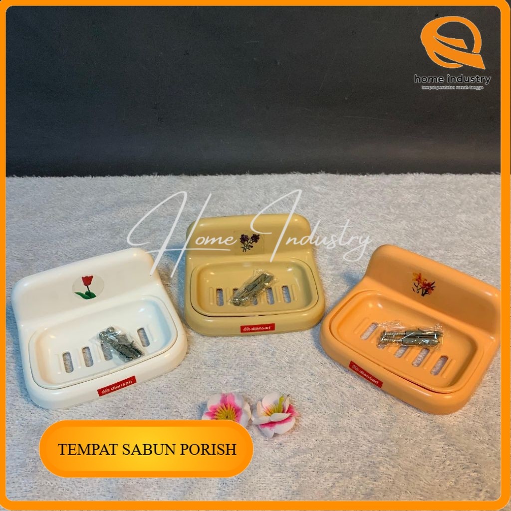 Jual Tempat sabun porish/rak sabun/wadan sabun/tempat sabun batang unik ...