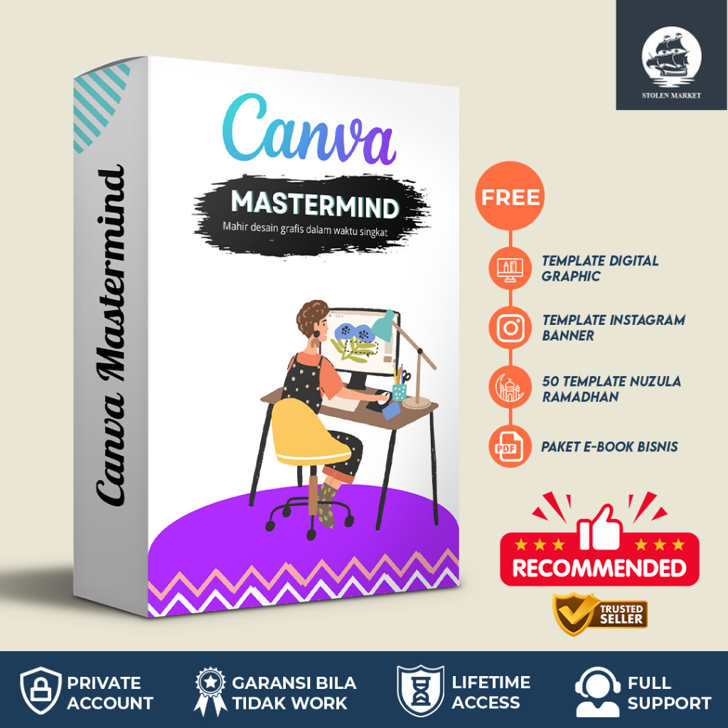 Jual [E-COURSE] Canva Mastermind Cara Cepat Mahir Desain Grafis Dalam ...