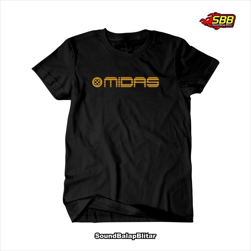 Jual PROMO | Kaos Sound System - Logo Midas - SoundBalapBlitar [DHN43 ...