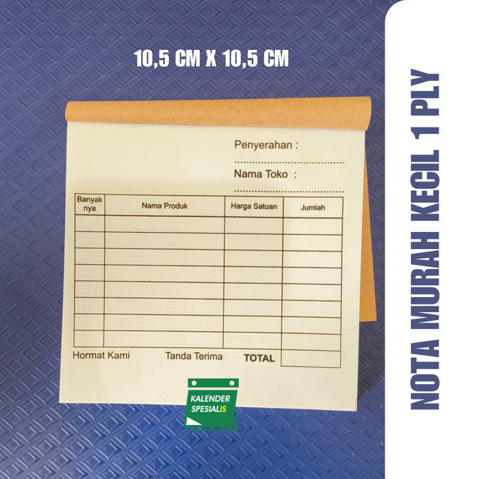 Jual PROMO NOTA KONTAN MINI 1 PLY - NOTA HVS KECIL TERMURAH | Shopee ...