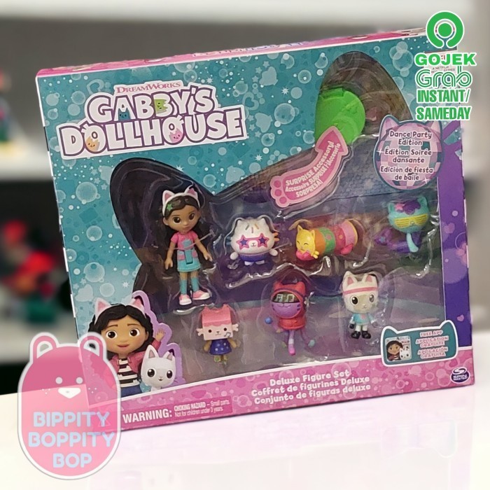 Jual Mark Gabby’s Dollhouse, Deluxe Figure Gift Set - Dance Party ...