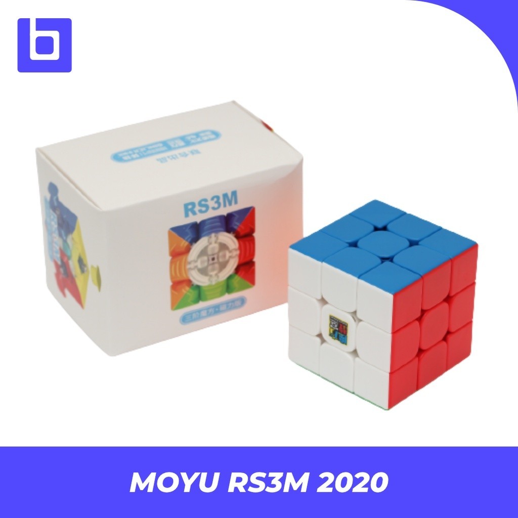 Jual DF43ED Rubik 3x3 - MoYu MofangJiaoshi RS3M 2020 / RS3 M / RS 3M ...