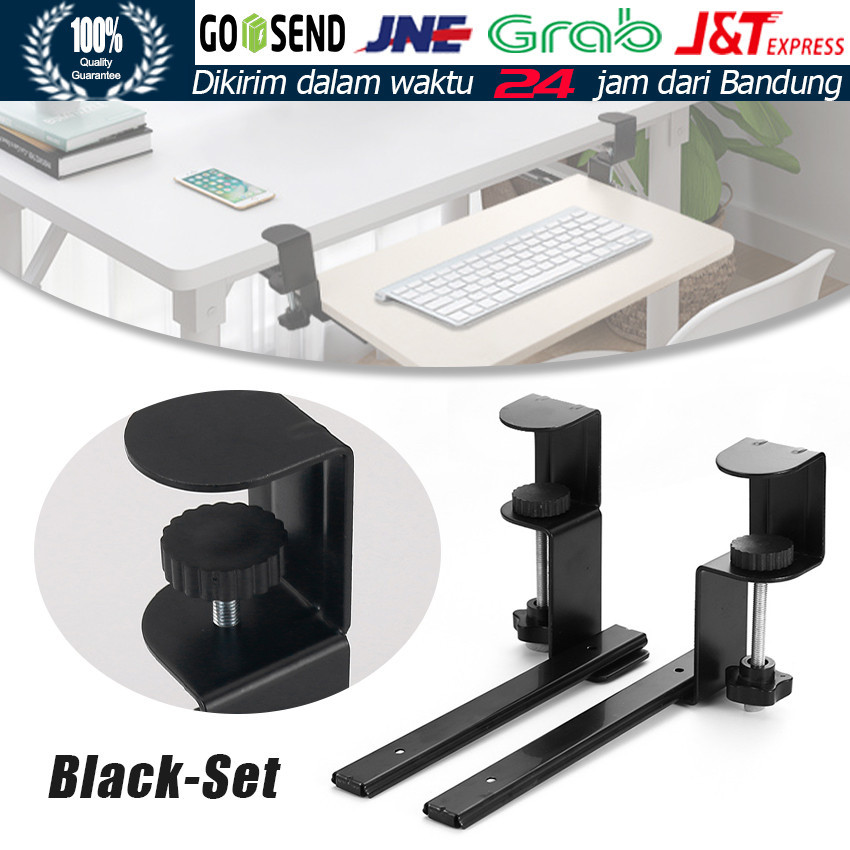 Jual Keyboard Tray / Tempat Keyboard Bawah Meja Untuk Komputer Dan ...