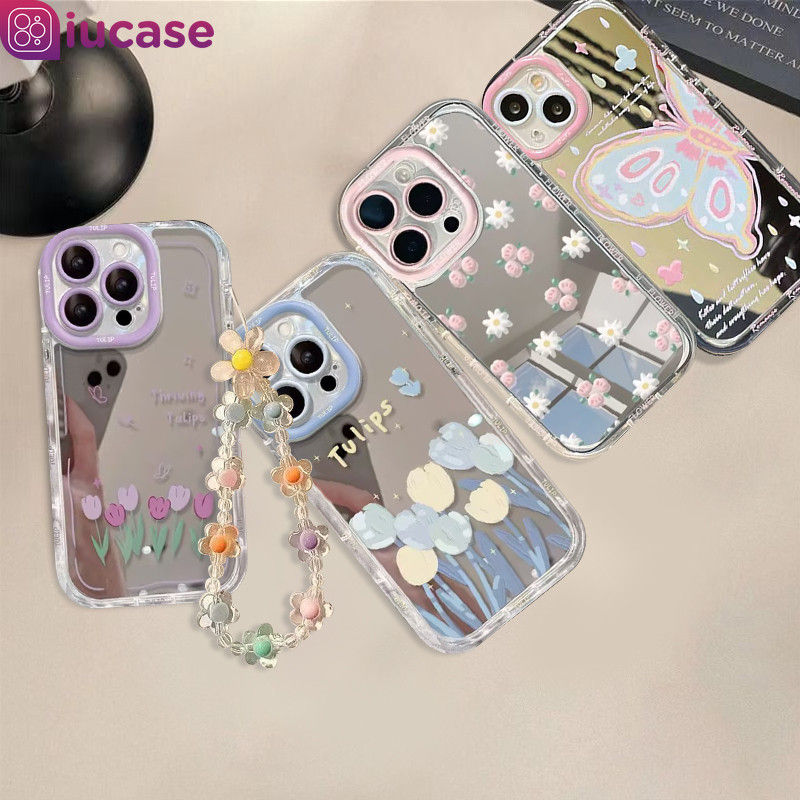 Jual Soft Case Tulip Dreamy Untuk Oppo A38 A54 A17 A57 A15 A16 A77 A18