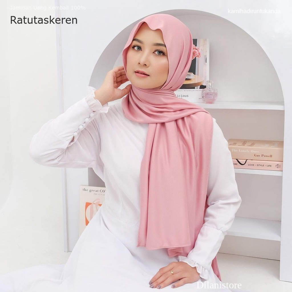 Jual jilbab Pashmina Zamzam Meleyot Kaos Jersey Premium Kerudung ...