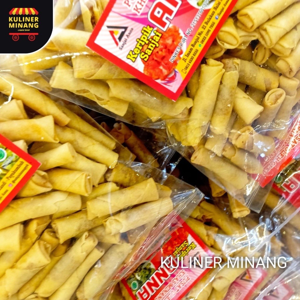 Jual Kuliner Minang Kue Lumpia 250g Abon Ayam Anna Oleh-Oleh Asli ...