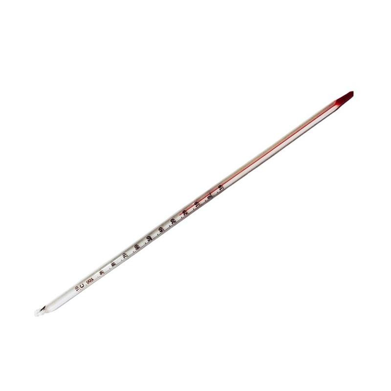 Jual Termometer Stick Batang Alkohol Laboratorium Praktek Suhu Air ...