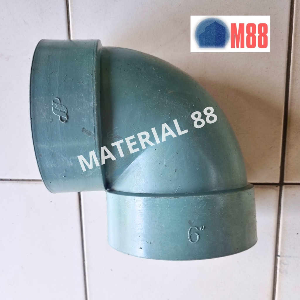 Jual Keni 6 inch D Murah - Elbow Knee L PVC Sambungan Pipa | Shopee ...