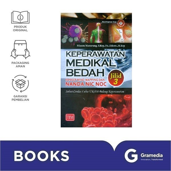 Jual Keperawatan Medikal Bedah Jilid 3 (Konsep Mind Mapping & Nanda NIC NOC) | Shopee Indonesia