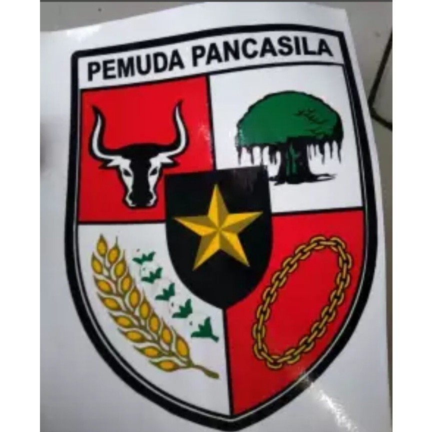 Jual LOGO PP UKURAN 50X50 CM / STIKER KAP MOBIL PP / STICKER PP PEMUDA ...