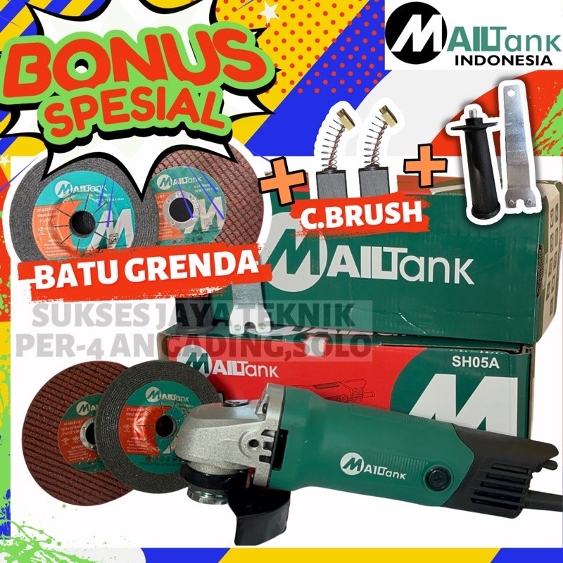 Jual CD64 mesin gerinda tangan 4 inch mailtank SH 05 mesin gurinda sh05 ...