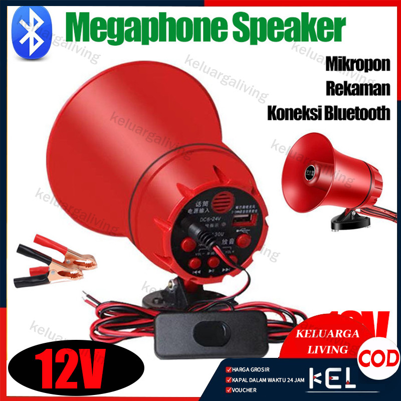 Jual Toa Megaphone Megaphone Speaker Corong Sirine Bisa Rekam Suara ...