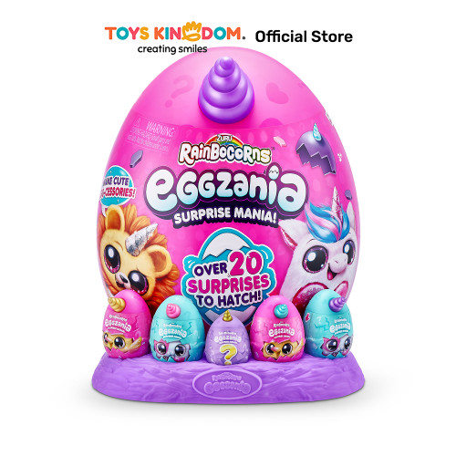 Jual Toys Kingdom Zuru Set Boneka Rainbocorns Eggzania S1 9258 Random ...