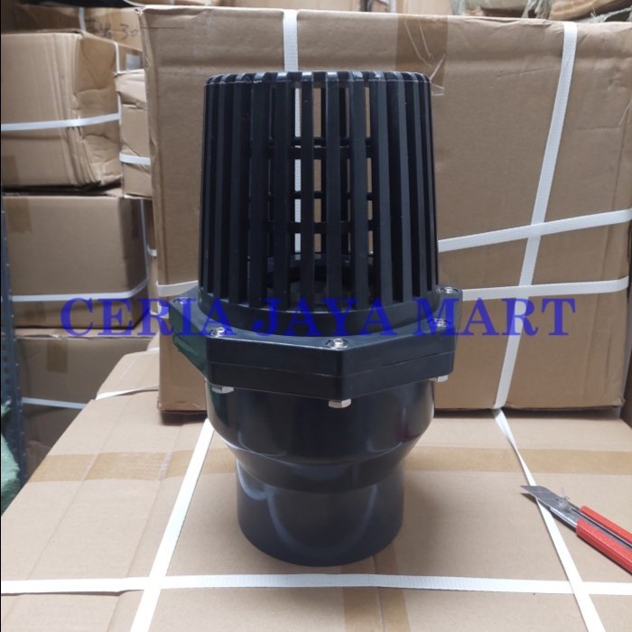 Jual Foot Valve pvc 2.1/2 " inch aw socket / Foot Valve JIS Polos ...