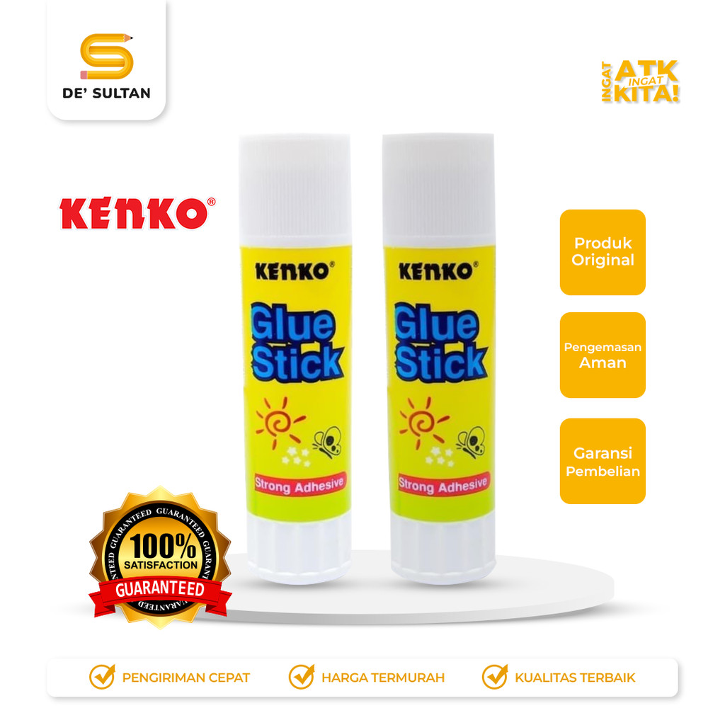 Jual KENKO LEM STIK/ GLUE STICK 15gr (1PC) | Shopee Indonesia