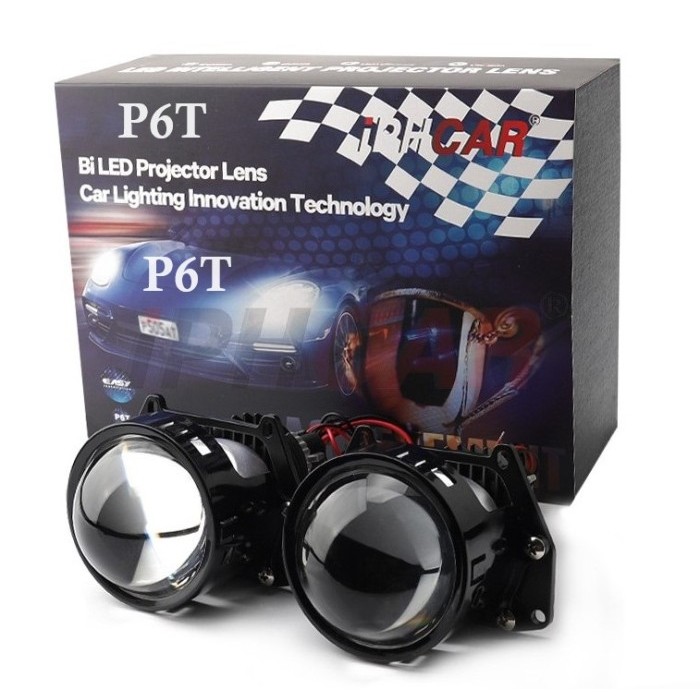 Jual BILED IPHCAR P6T 3 Inch lampu projector bi led blue lens projie ...