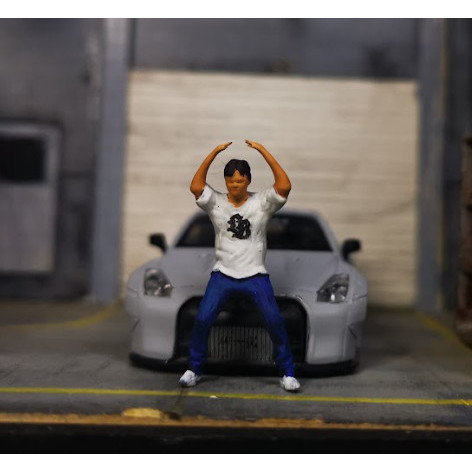 Jual LK99 Figure 1 64 Pria Kato Wataru LBWK Liberty Walk Tipe 3 Diorama ...