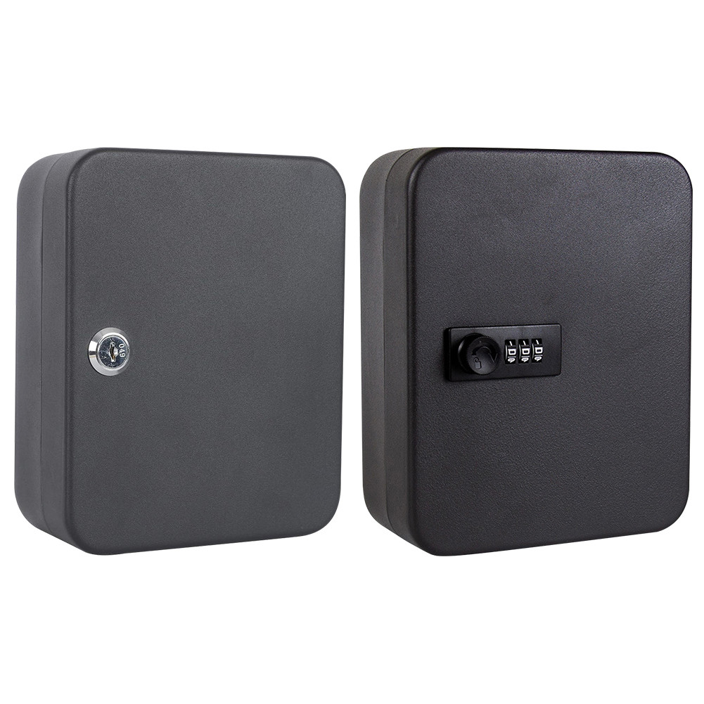 Jual Combination Key Cabinet 20 Key Hooks Key Management with Key/Code Lock Key Cabinet Security ...