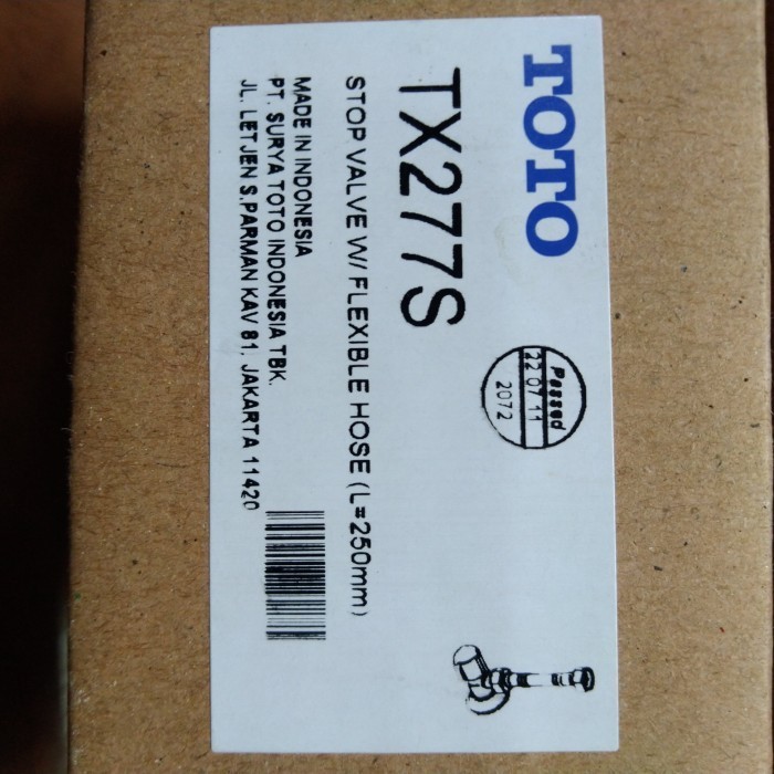 Jual stop kran toto tx277S Indah Sanitary | Shopee Indonesia