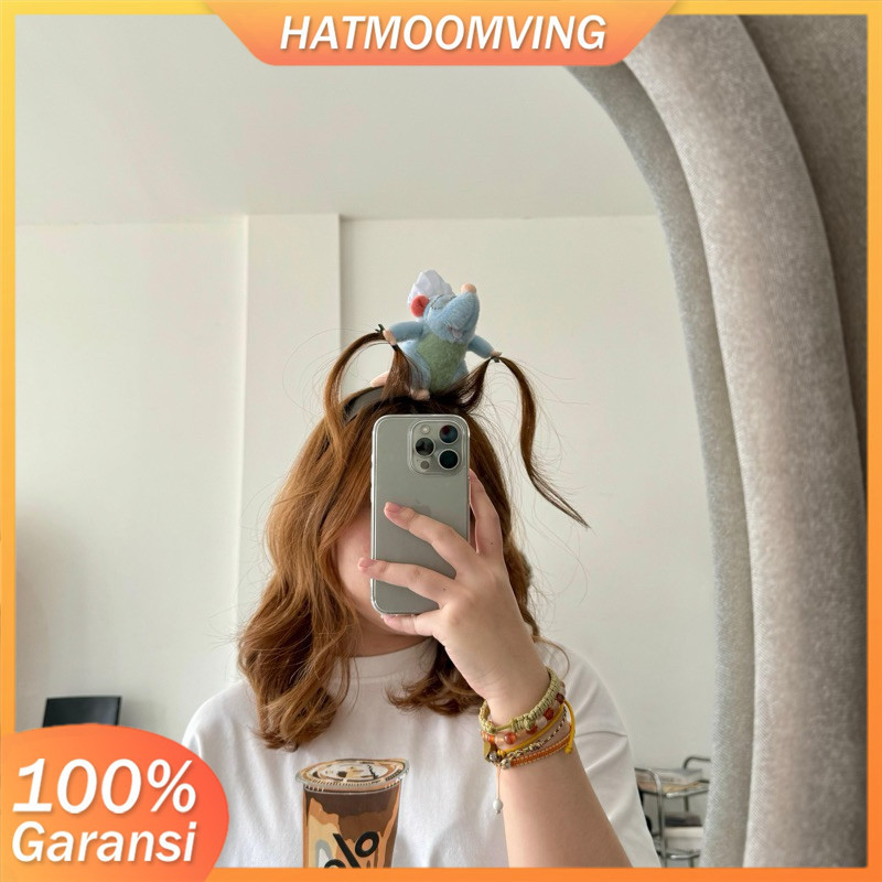 Jual New Bando Tikus Ratatouille Viral Douyin / Jepit Rambut Poni Tikus ...