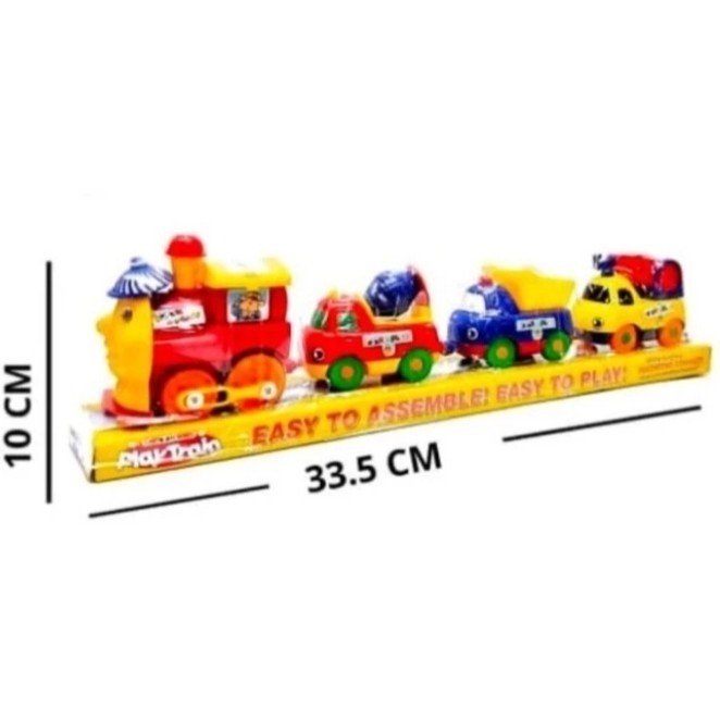 Jual Kereta Api Play Train - Set Mainan Kereta Api Seru | Shopee Indonesia