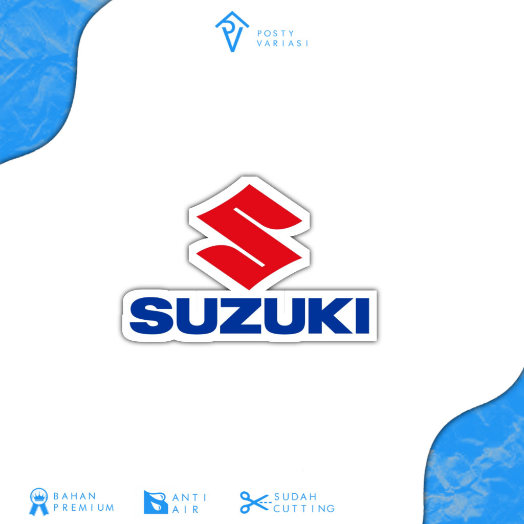 Jual Stiker SUZUKI Stiker Motor Sticker Racing Print Waterproof Satuan ...