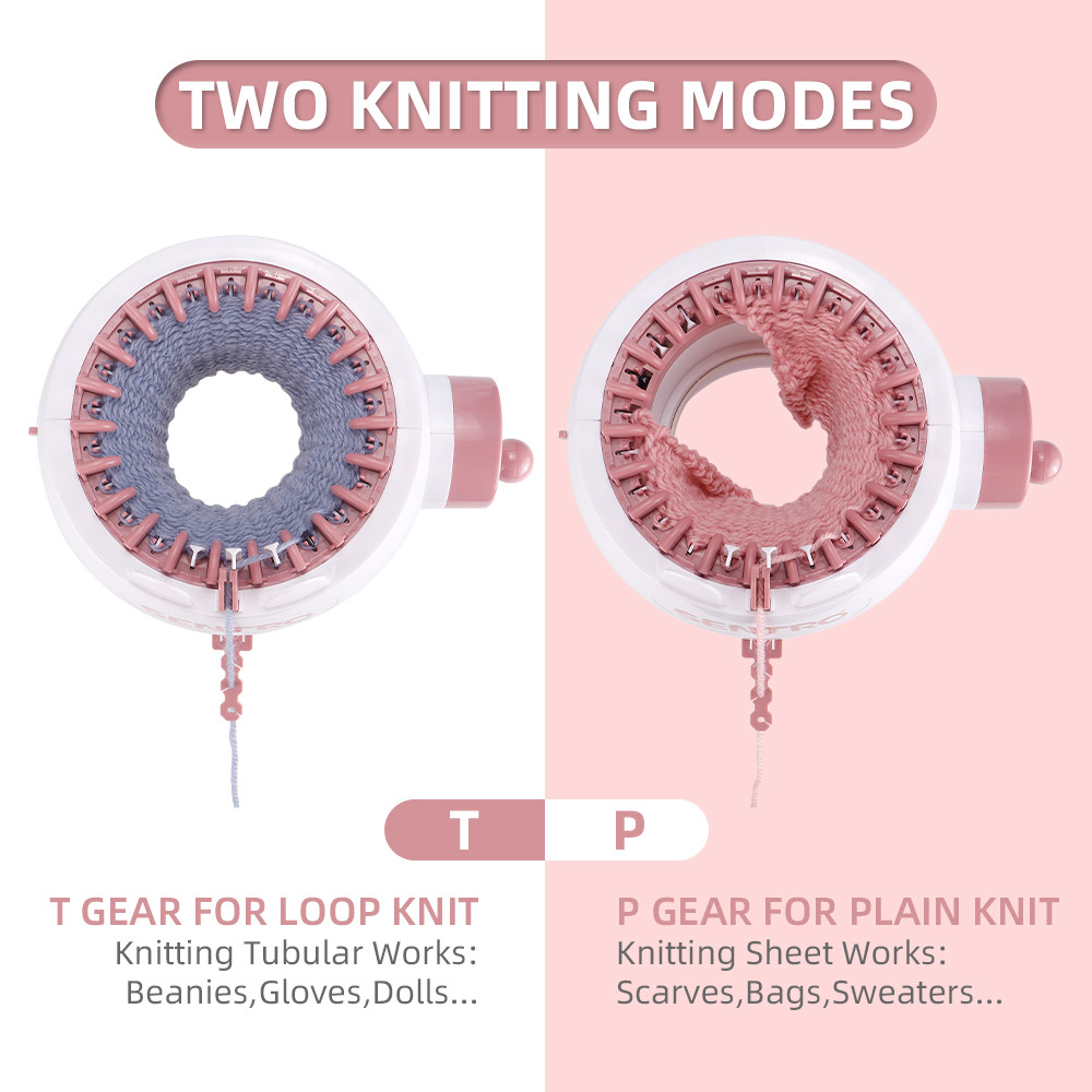 Jual Knitting Machine, 22 Needles Rabbit Smart Knitting Loom Machines ...