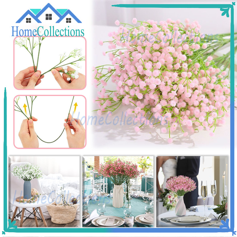 Jual Bunga Plastik Baby Breath Imitasi/Mini Baby Breath Artificial ...