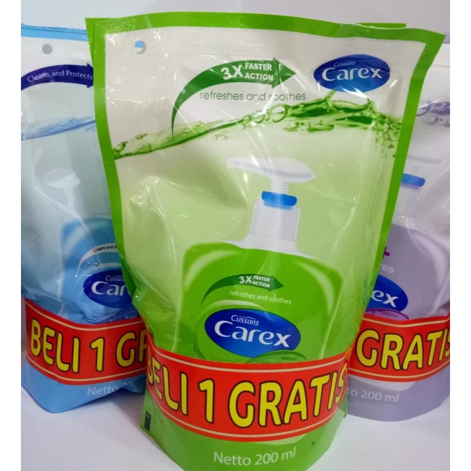 Jual Carex Cussons Hand Wash 200 Ml Refil ( Beli 1 Gratis 1 ) | Shopee ...