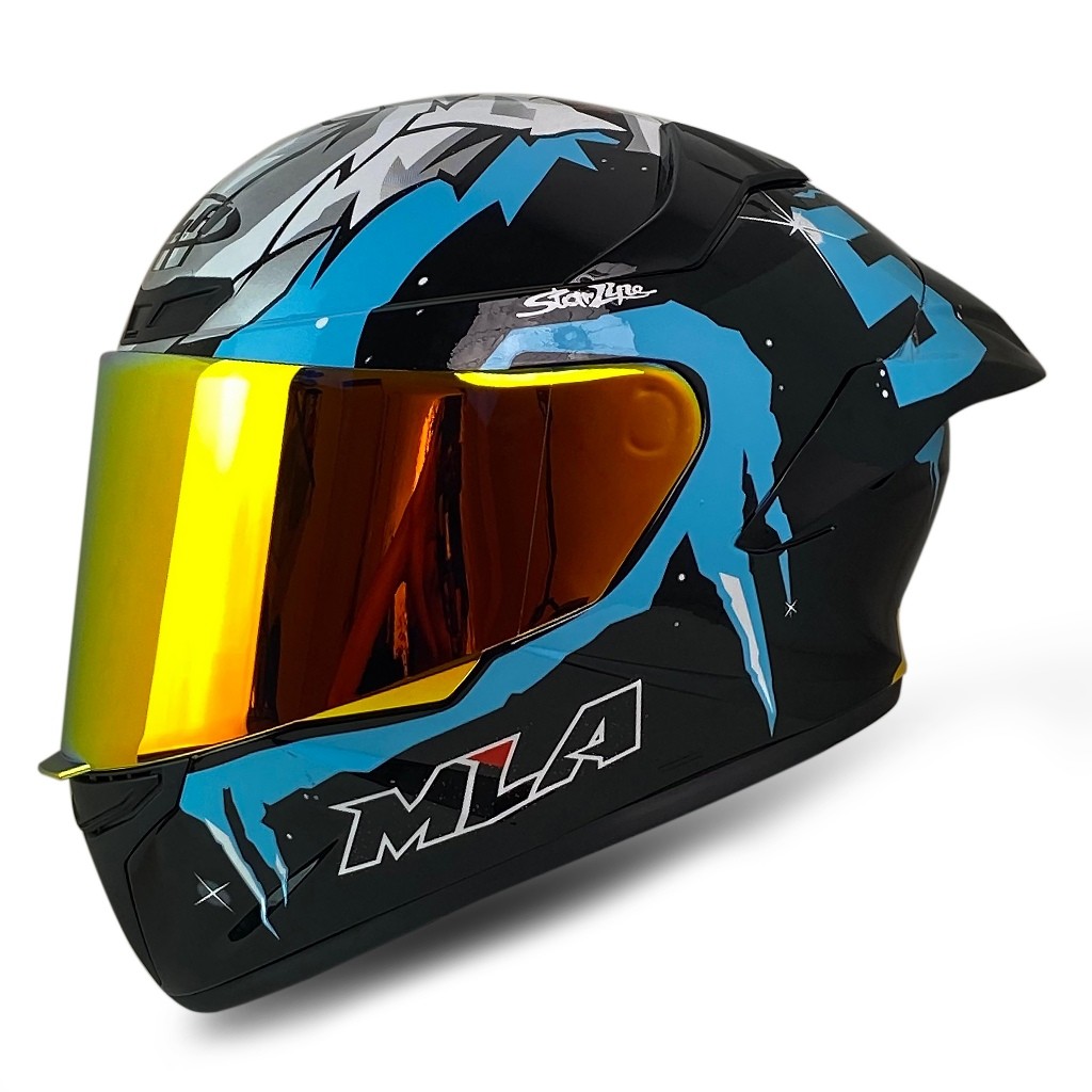 Jual Helm MLA TTC Ctypton Motif Winter Test | Helm Full Face Paket ...