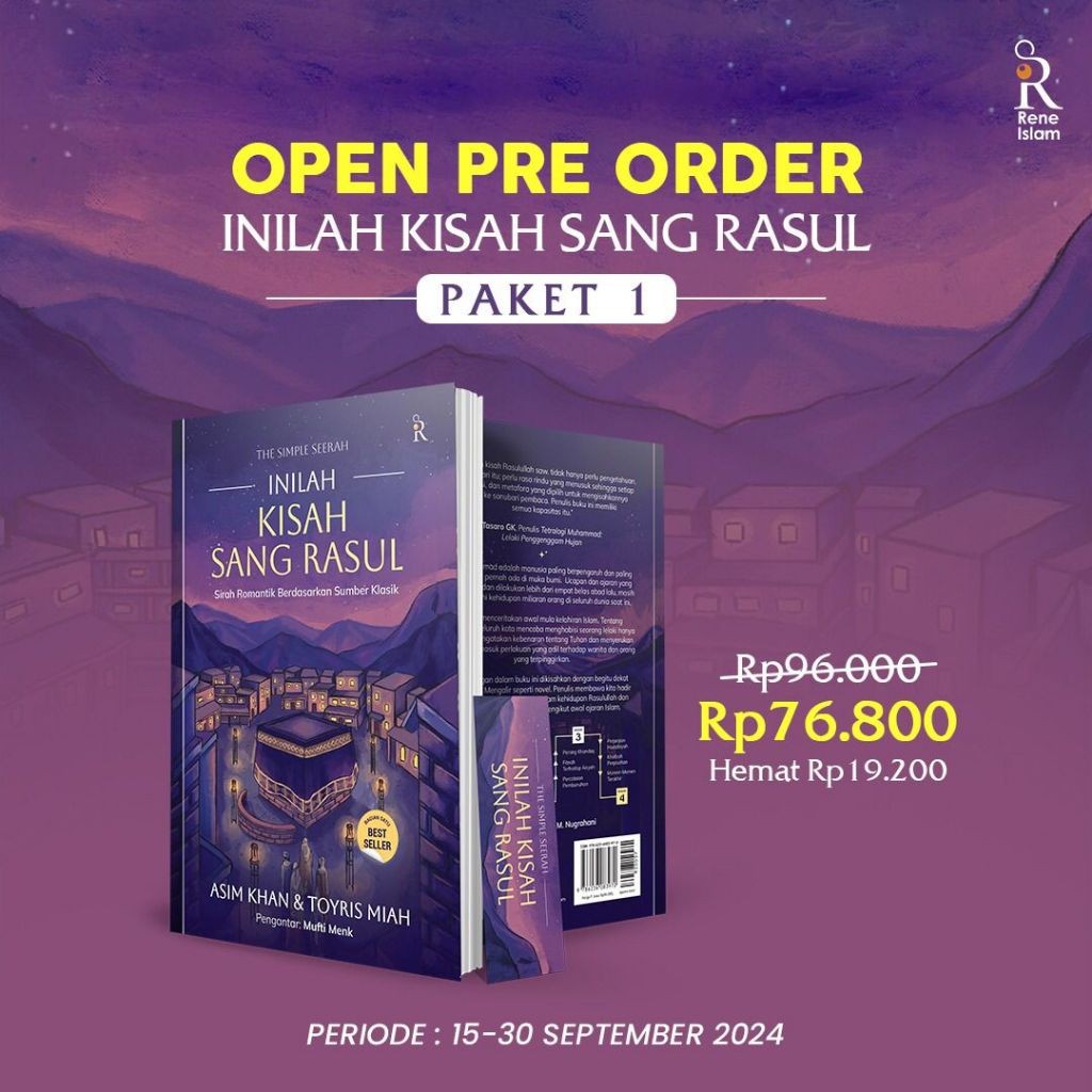 Jual Inilah Kisah Sang Rasul Sirah Romantik Dan Klasik - Asim Khan ...