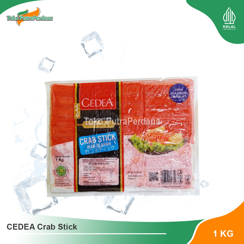 Jual CEDEA Crab Stick 1kg | Shopee Indonesia