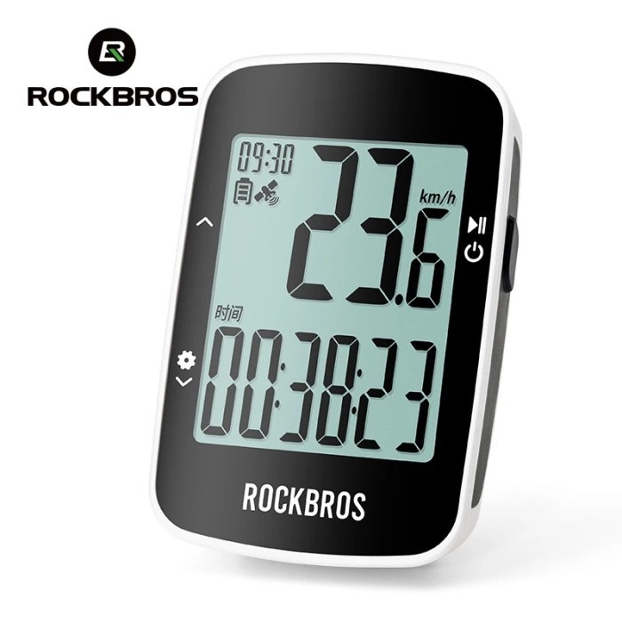 Jual Rockbros R1 GPS Speedometer Sepeda Wireless Bicycle Computer IPX7 ...