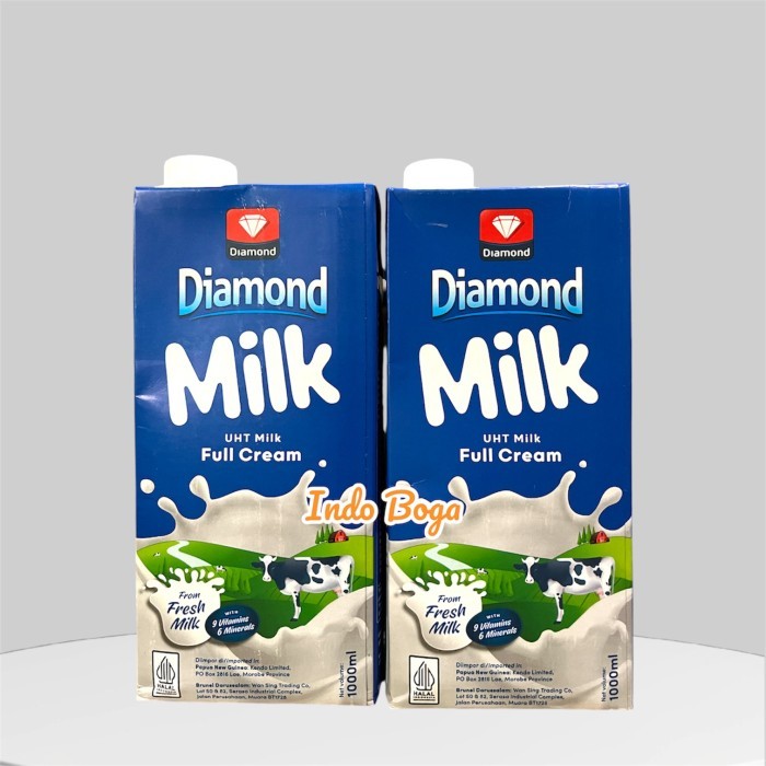 Jual Diamond susu UHT 1 liter / diamond milk full cream 1 liter | Shopee Indonesia