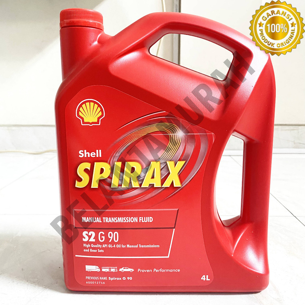 Jual Oli Transmisi Manual Porsneling / Gardan Shell Spirax S2 GL-4 80w ...