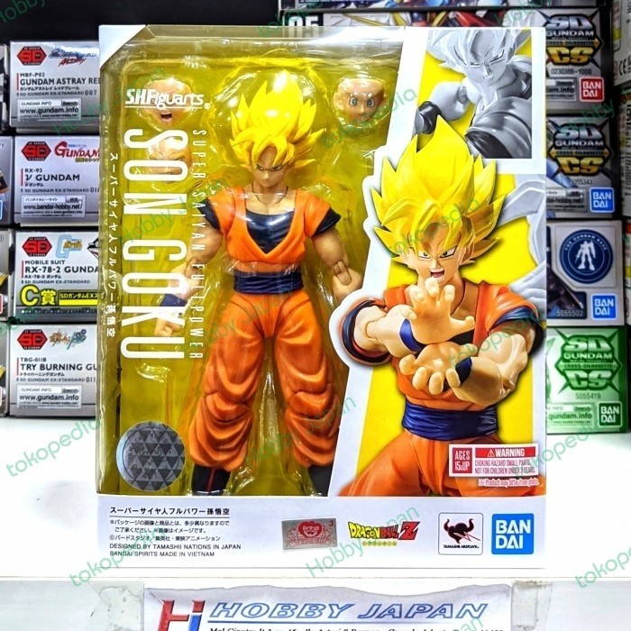 Jual SHF Super Saiyan Full Power Son Goku | Shopee Indonesia