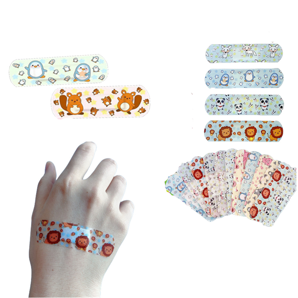 Jual 100pcs/lot Bandages for Baby Kids Patches Wound Dressing Tape ...