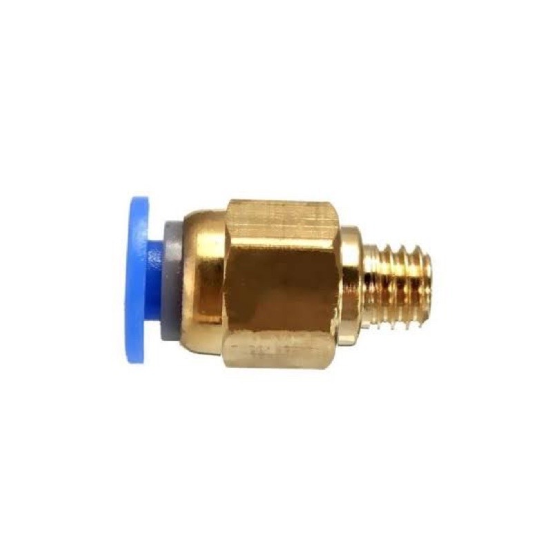 Jual PC 4-M6 Pneumatic Fitting 4mm Ke Drat Luar M6 Atau 6mm | Shopee ...