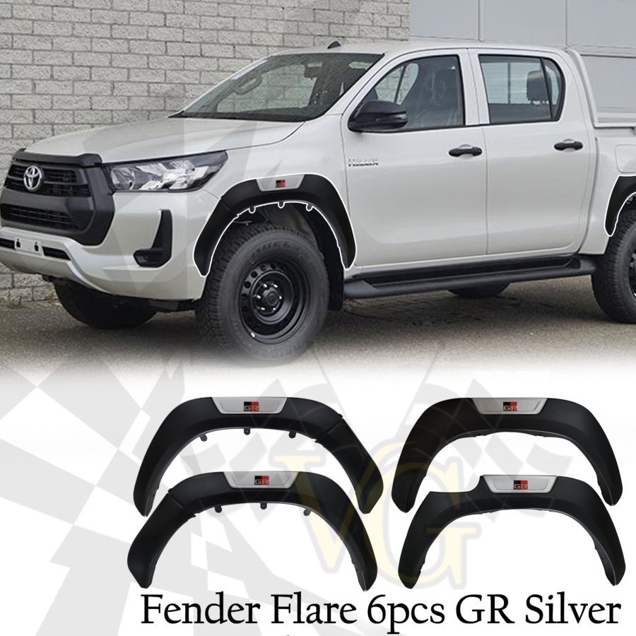 Jual FENDER / Over Fender GR Sport All New Hilux Slim Plastik Import DC ...