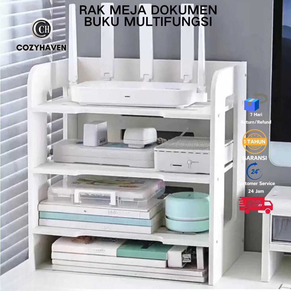Jual CozyHaven - Rak Organizer WiFi Router Repeater Dokumen Dapat ...