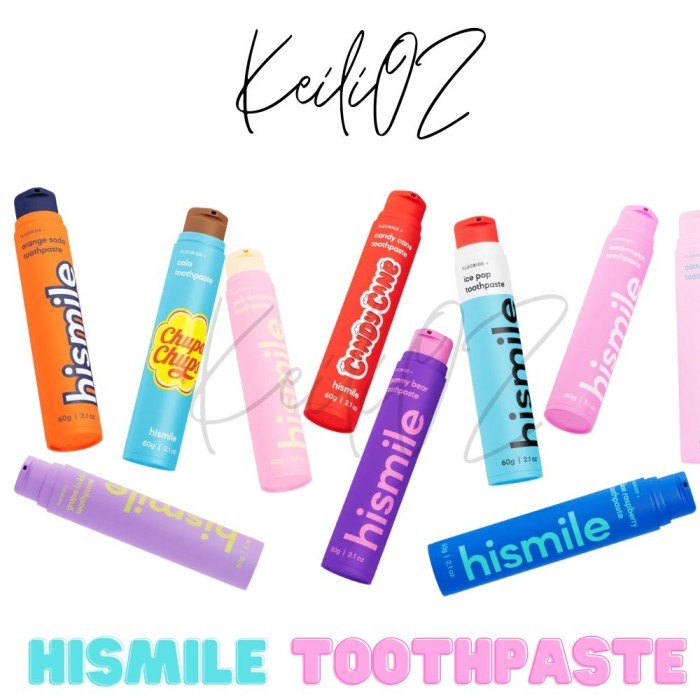 Jual Hismile Toothpaste 60 Gr Various Flavours with Fluoride / Pasta ...