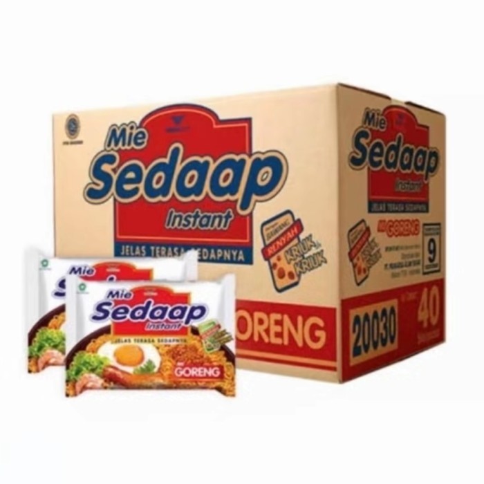 Jual 1 KARTON KARDUS MIE SEDAAP MI SEDAP PAKET HEMAT MURAH | Shopee ...