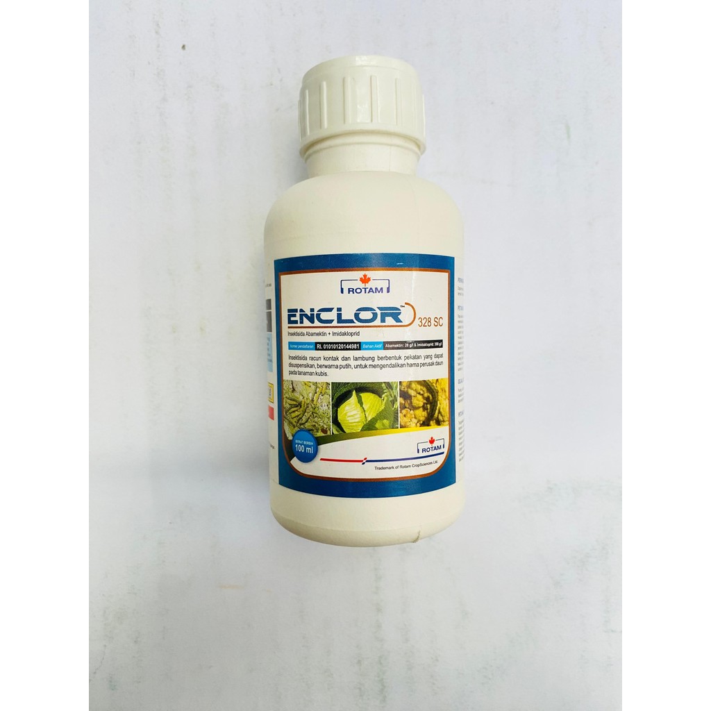 Jual Insektisida pengendali hama perusak daun isi 100ml ENCLOR 328SC ...
