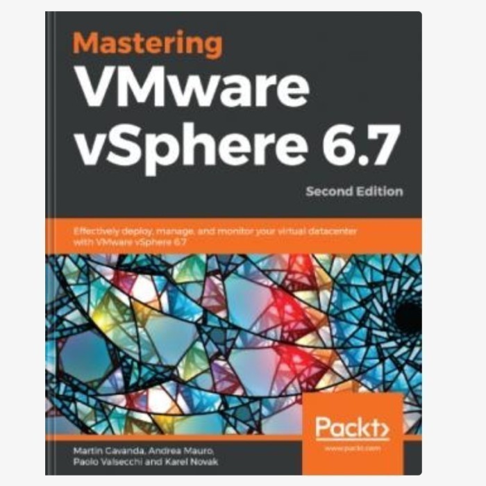 Jual BUKU ABS" Buku Mastering VMware vSphere 6.7 by Martin Gavanda et ...