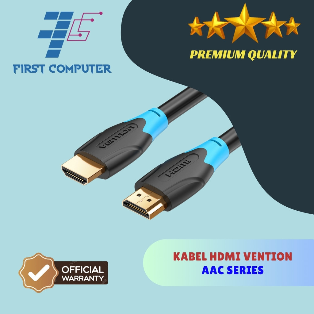 Jual Kabel HDMI Vention AAC 3D v2.0 4K UHD High Speed Quality AAC ...