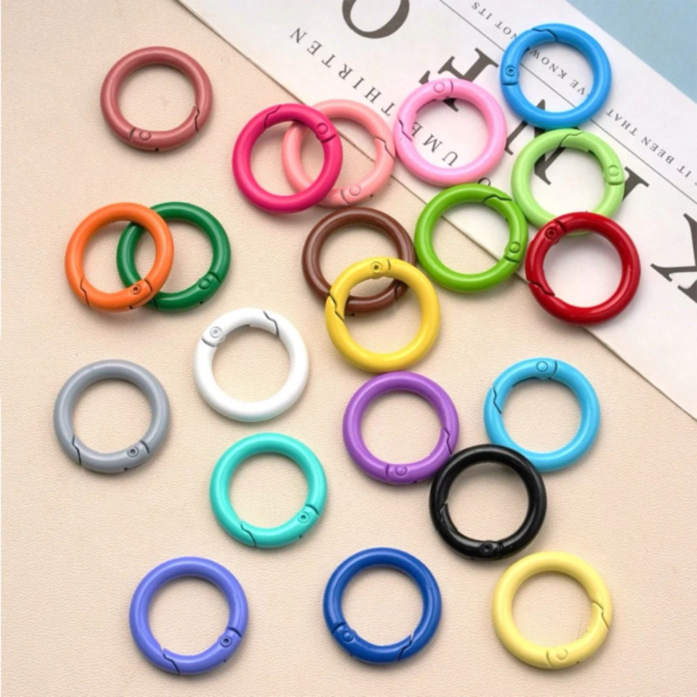 Jual 1pcs/ 2.3CM 3.4 CM Hook Bulat Ring Donat POLOS / Aksesoris DIY ...