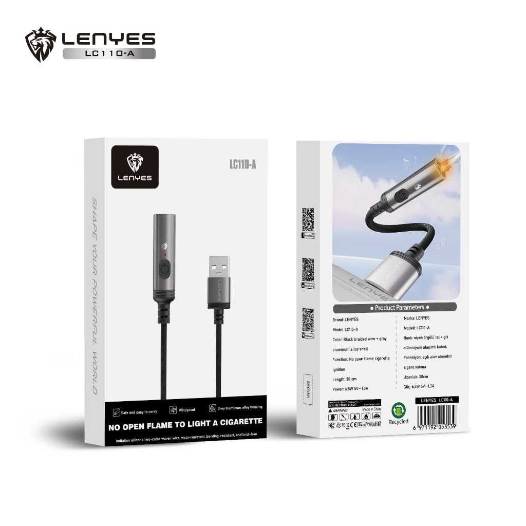 Jual LENYES LC110 Kabel Korek Api Elektrik Cable Electric Lighter ...