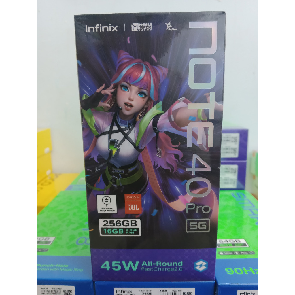 Jual Infinix Note 40Pro 5G NEW BNIB RESMI | Shopee Indonesia