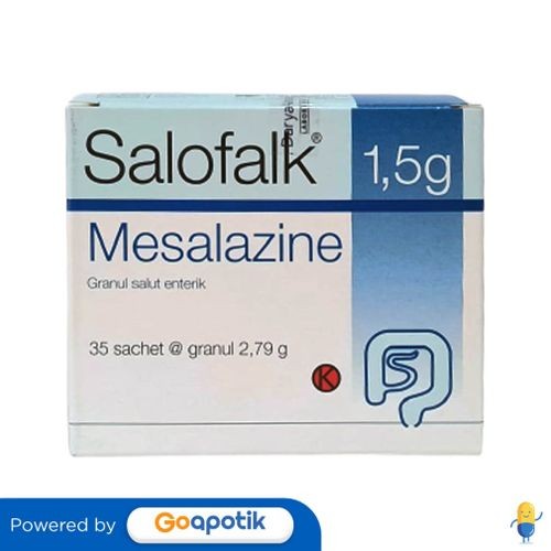 Jual Salofalk 1.5 Gram Granul 2.79 Gram Box 35 Sachet | Shopee Indonesia